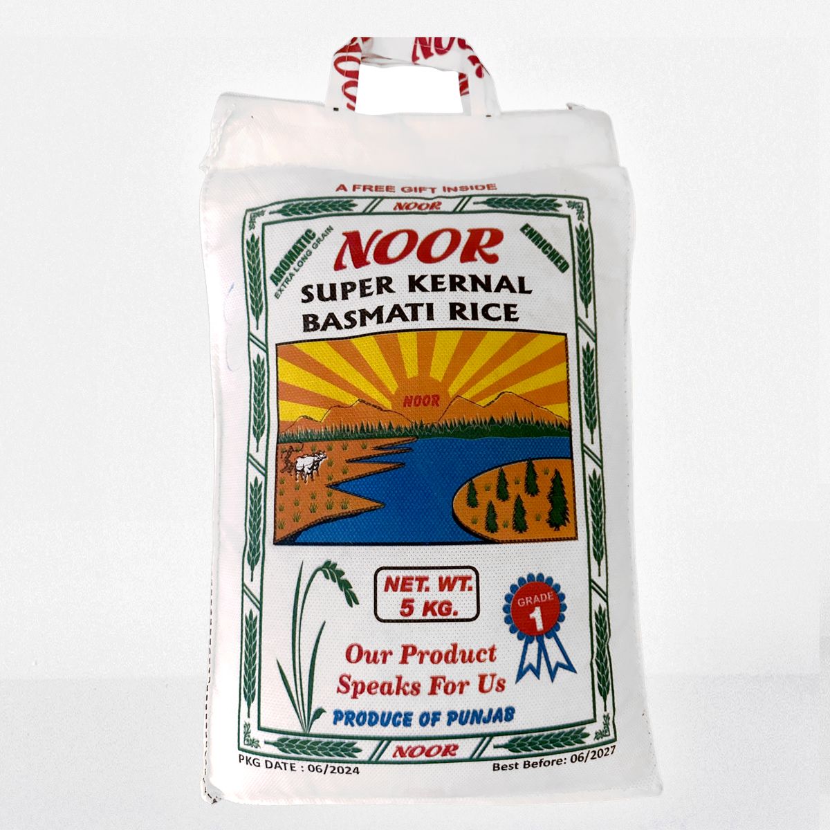 NOOR SUPER KERNEL BASMATI RICE 5KG | Medusa Store