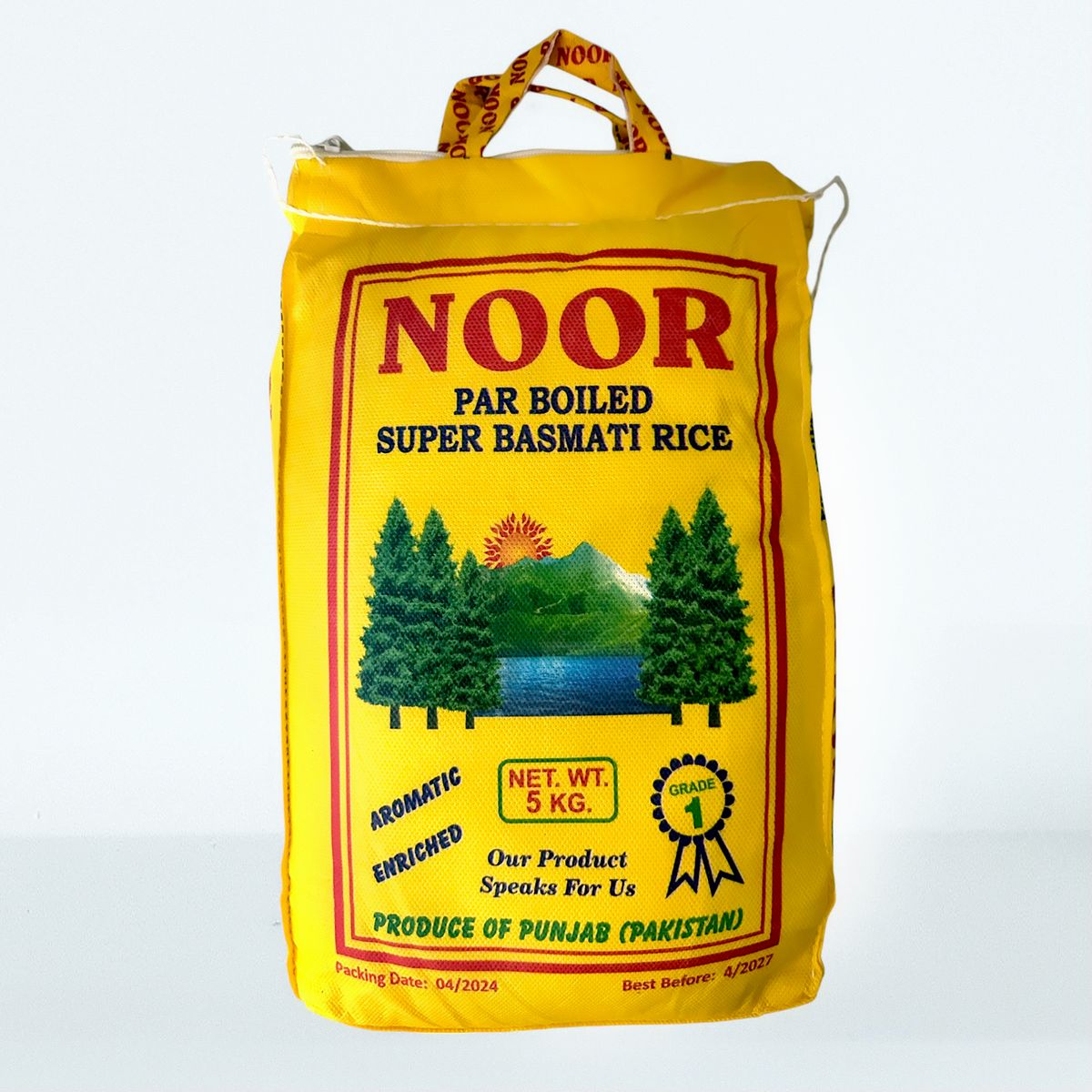 NOOR PAR BOILED SUPER BASMATI RICE 5KG | Medusa Store