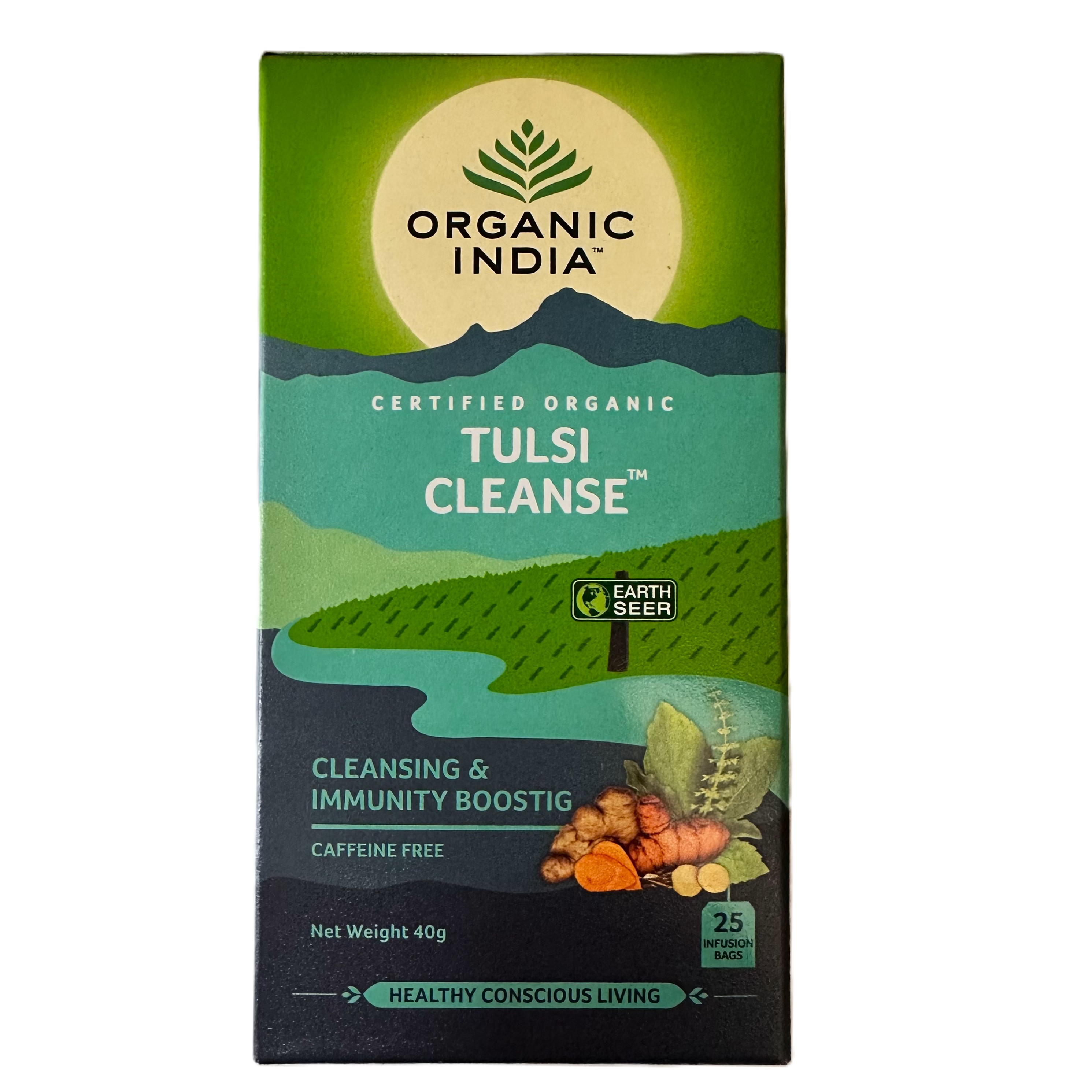 ORGANIC INDIA TULSI ORIGINAL TEA 25 INFUSION BAGS | Medusa Store
