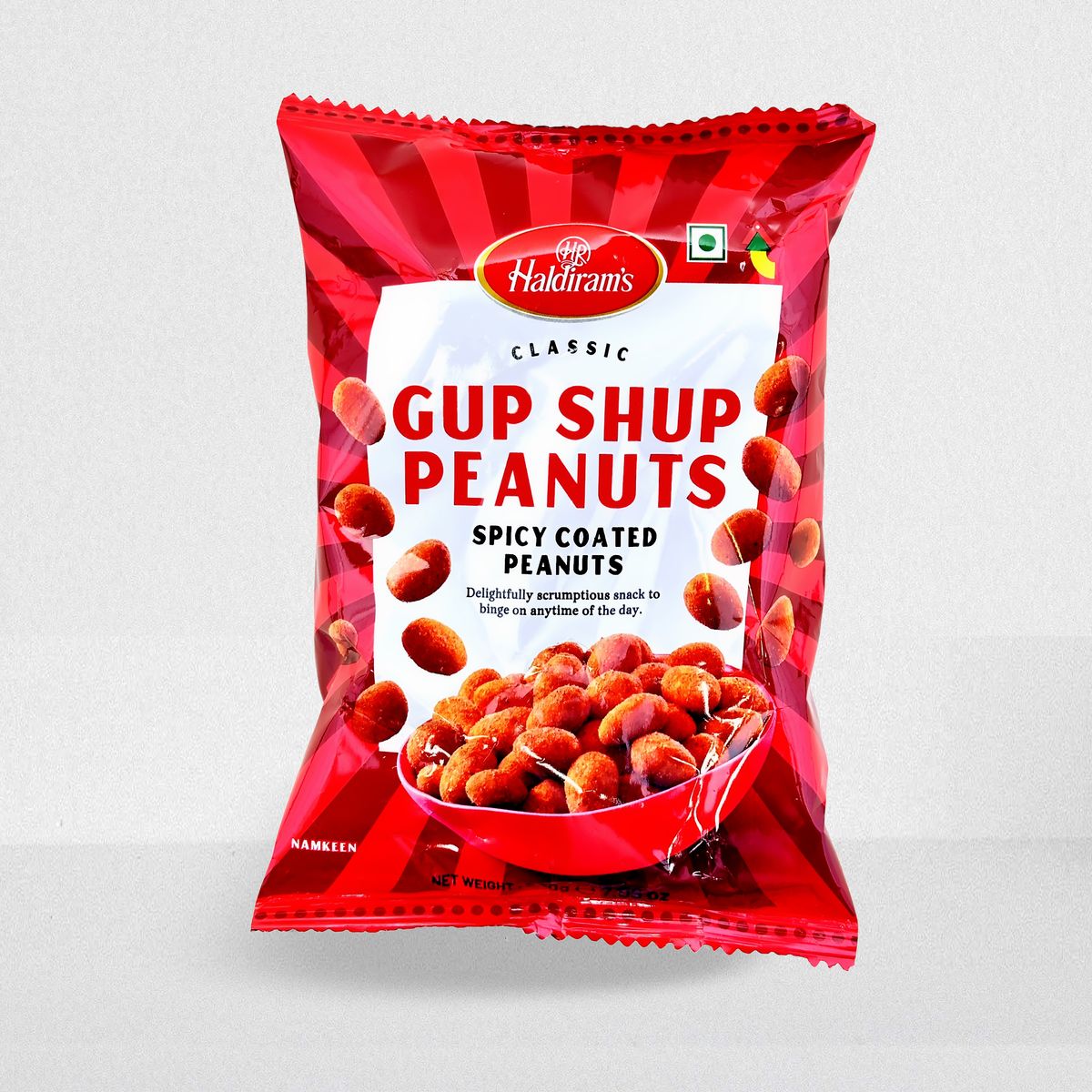 HALDIRAMS GUP SHUP PEANUTS 100G | Medusa Store
