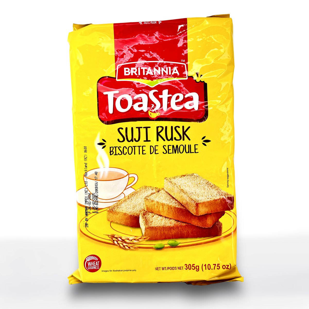 BRITANNIA TOASTEA SUJI RUSK 305GM | Medusa Store