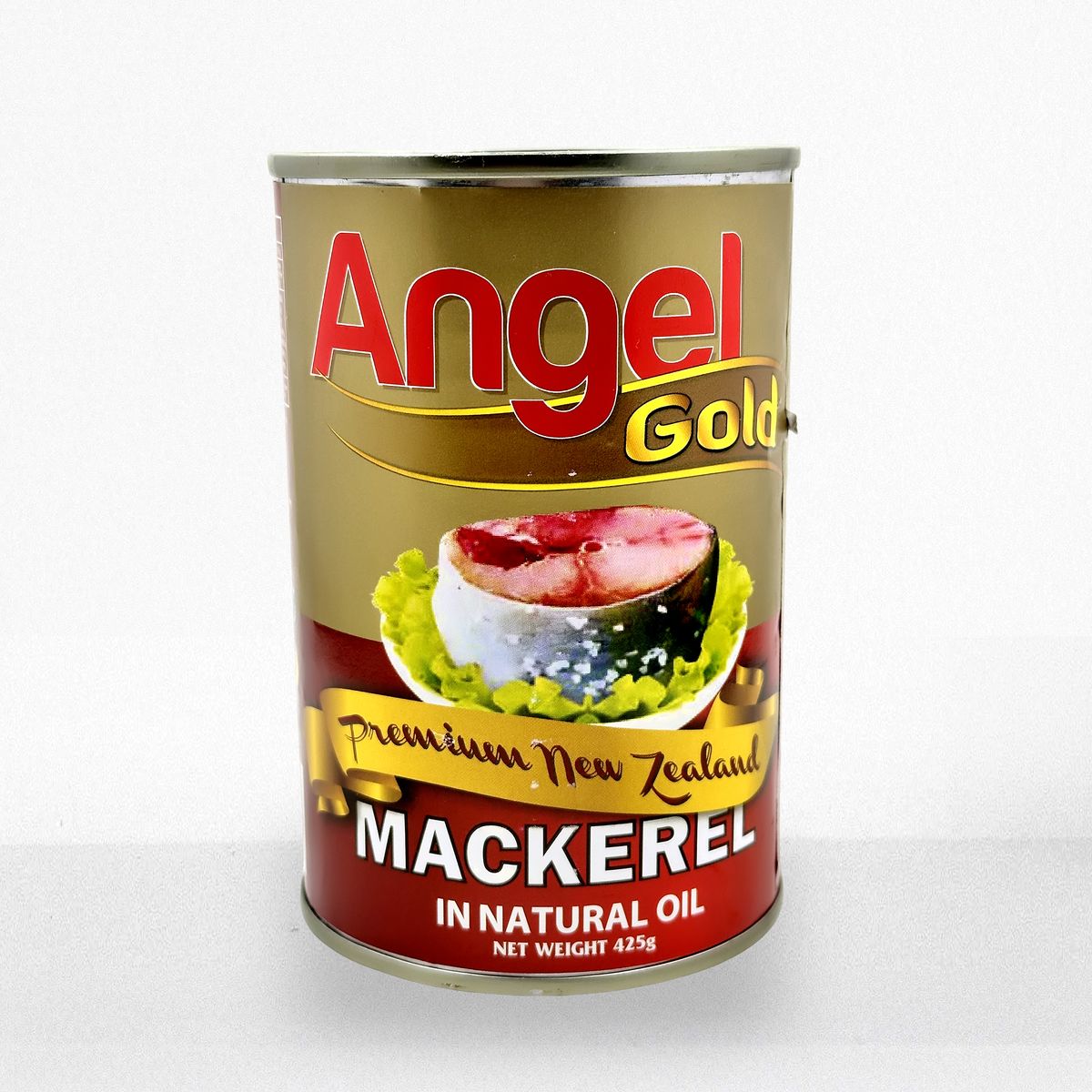 ANGEL GOLD MACKEREL IN NATURAL OIL 425G | Medusa Store