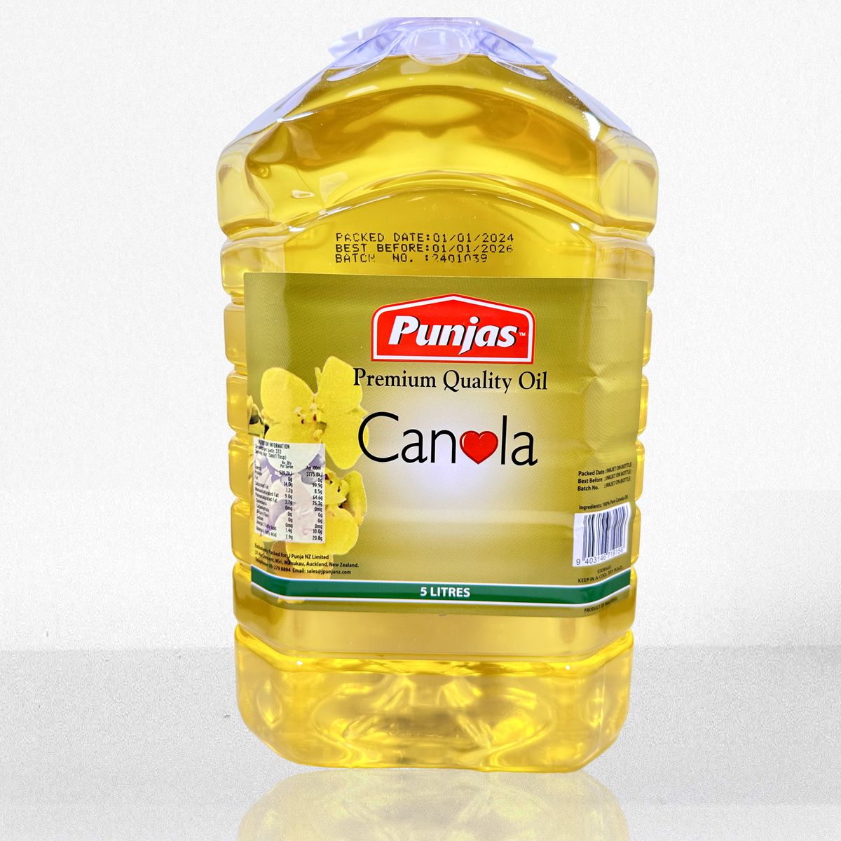 PUNJAS CANOLA OIL 5L | Medusa Store