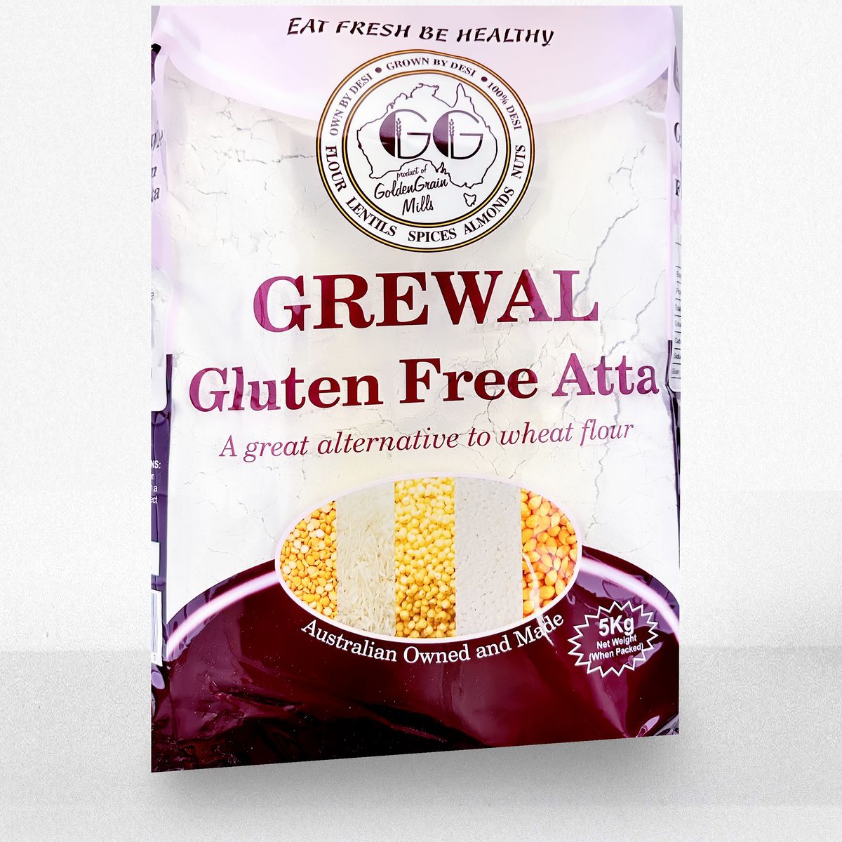 GREWAL GLUTEN FREE ATTA 5KG | Medusa Store